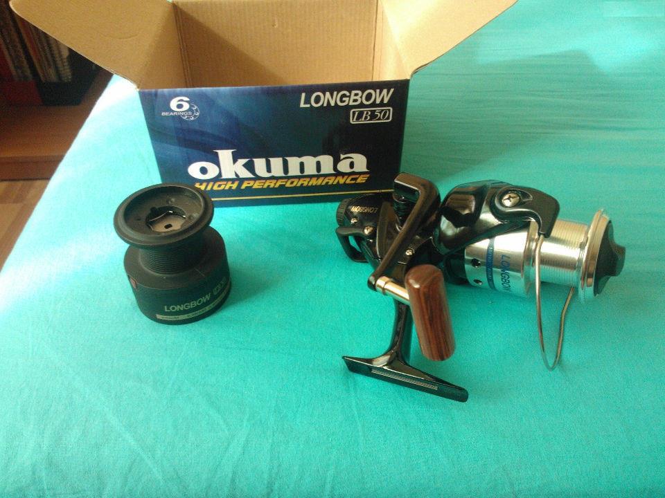 Vând Mulineta Okuma Longbow LB50 - 120